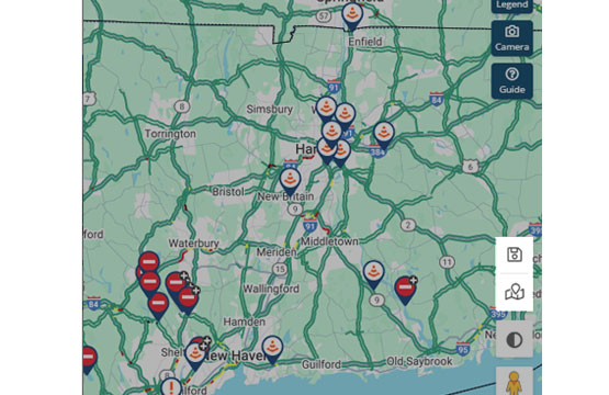 Connecticut Traffic, Live Traffic Reports & Traffic Map | CT Roads